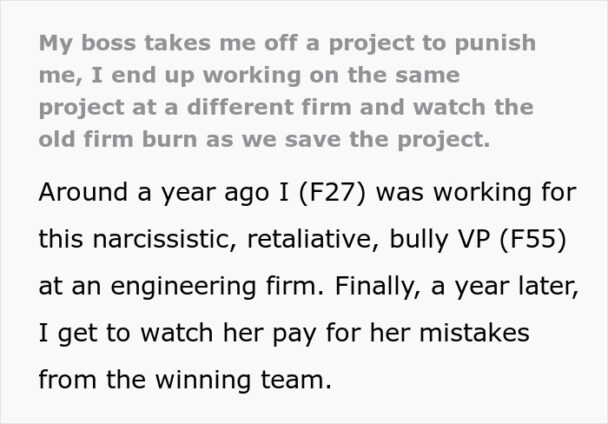 Employee Gets Petty Revenge On Inexperienced Boss Who Removed Her From ...