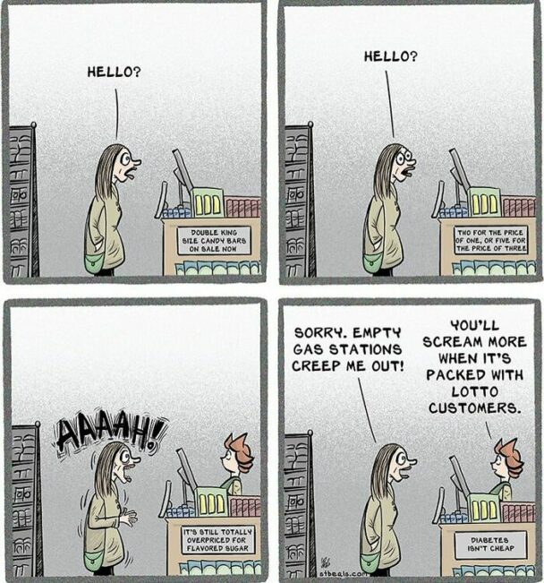 45 Funny Comics Illustrating The Relatable Struggle Of Retail Workers ...