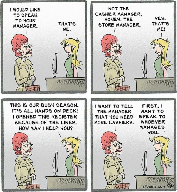 45 Funny Comics Illustrating The Relatable Struggle Of Retail Workers ...