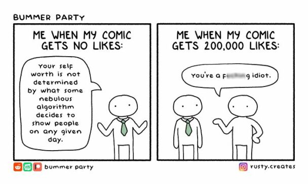 30 Wholesome And Funny Comics With Brilliant Twists From Artist Rusty ...