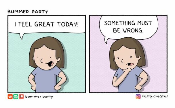 30 Wholesome And Funny Comics With Brilliant Twists From Artist Rusty ...