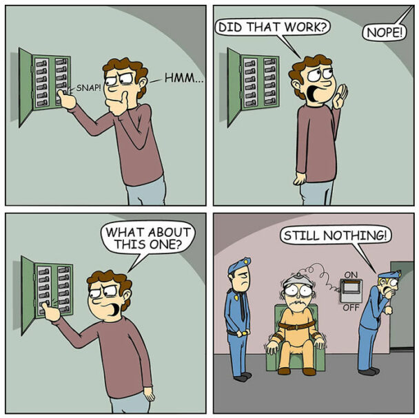 45 Funny Comics With Insanely Dark Twists From Daniel Scully