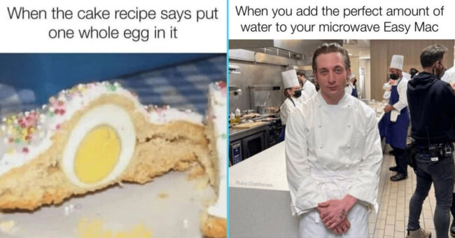 40 Funny Cooking Memes For Microwave Chefs Who Know Their Way Around A Beep (February 9, 2024)