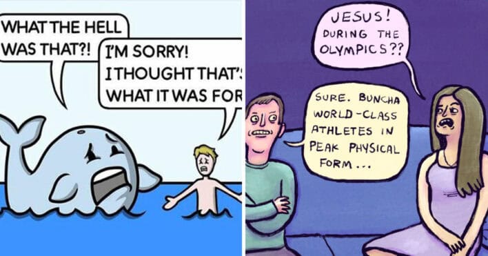 40 Funny But Darkly Inappropriate Comics That'll Made Us Feel A Little ...
