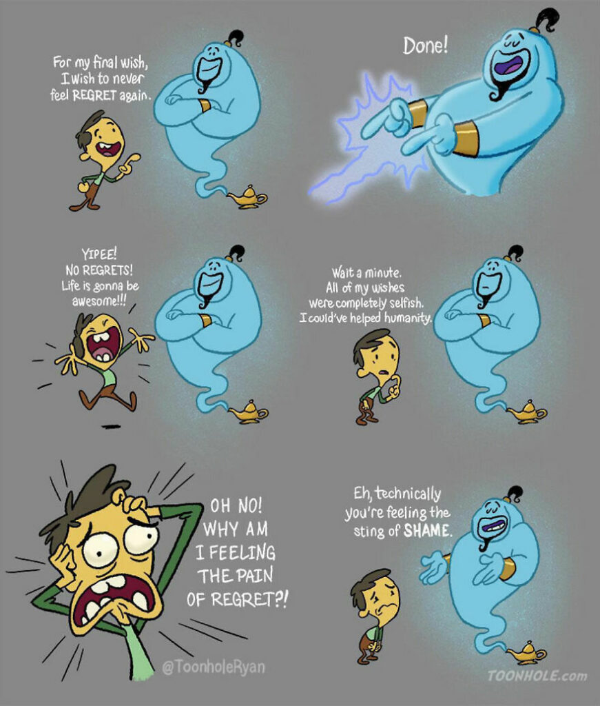 40 Dark Yet Hilarious Comics With Surprise Endings From The Toonhole ...