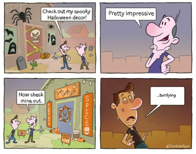 40 Dark Yet Hilarious Comics With Surprise Endings From The Toonhole ...