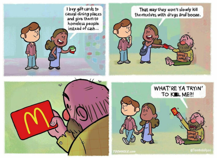 40 Dark Yet Hilarious Comics With Surprise Endings From The Toonhole ...