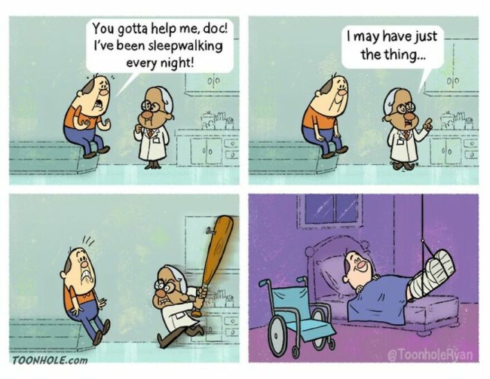 40 Dark Yet Hilarious Comics With Surprise Endings From The Toonhole ...