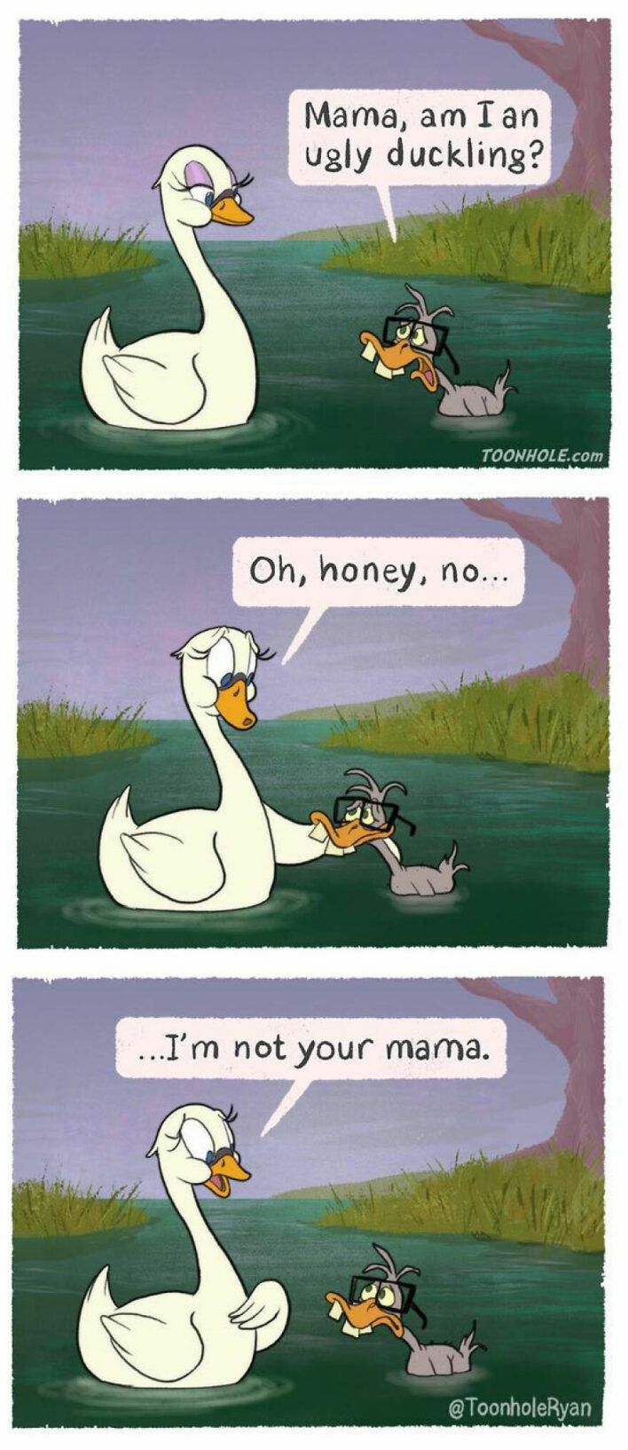 40 Dark Yet Hilarious Comics With Surprise Endings From The Toonhole ...