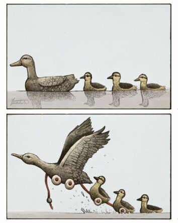 45 Delightfully Silly Scientific Illustrations Of Wildlife From Artist Tim Andraka