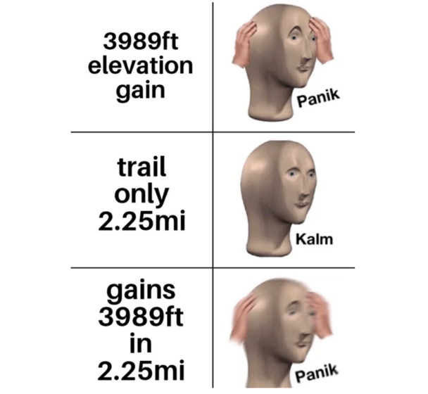 30+ Funny Hiking Memes For Nature Lovers And The People They Drag With Them