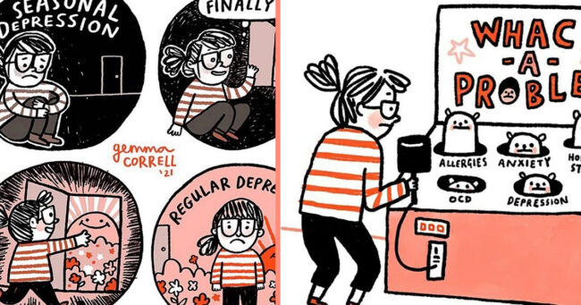 43 Relatable Comics About Anxiety And Depression With A Humorous Twist ...