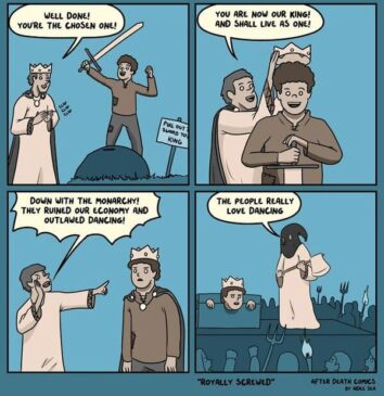 45 Dark Humor Comics From The Hilariously Weird 'After Death' Series