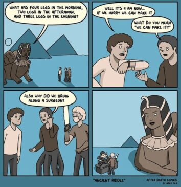 45 Dark Humor Comics From The Hilariously Weird 'After Death' Series
