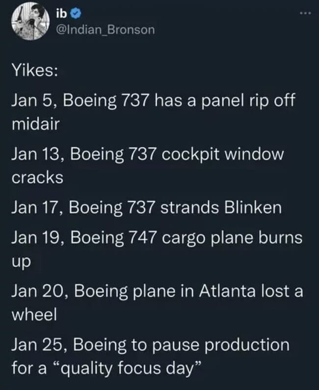 45 Funny Boeing Memes That Fell Out Of The Sky And Into Our Hearts
