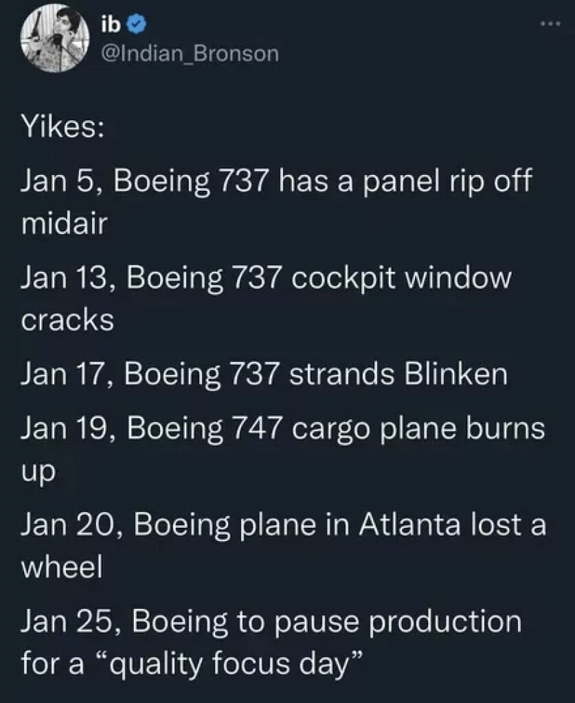 45 Funny Boeing Memes That Fell Out Of The Sky And Into Our Hearts