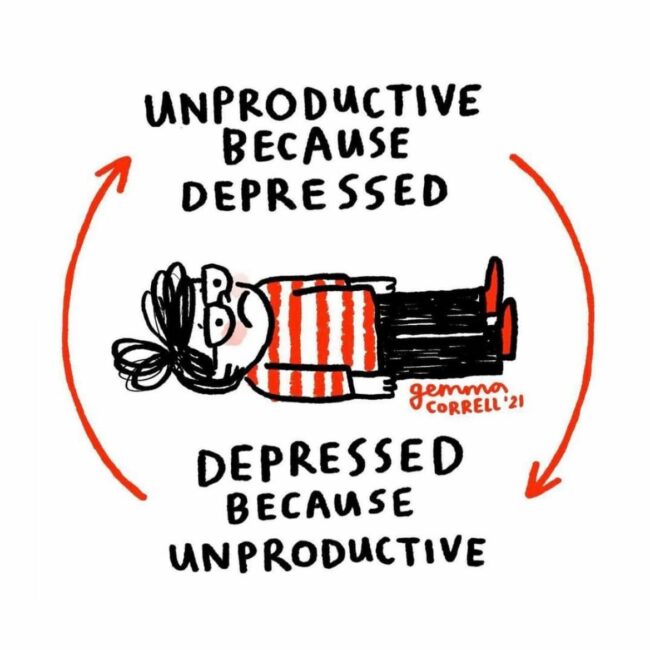 43 Relatable Comics About Anxiety And Depression With A Humorous Twist ...