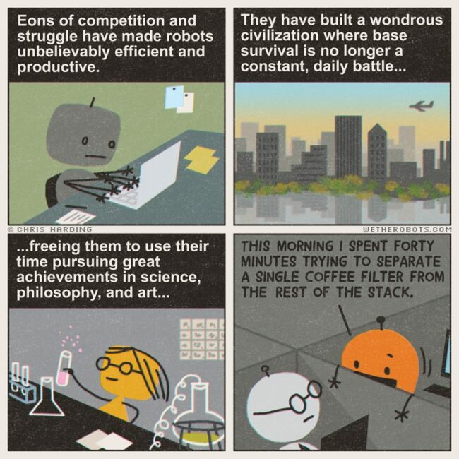 35 Funny Comics From "We The Robots" That'll Make You Beep-Boop With ...