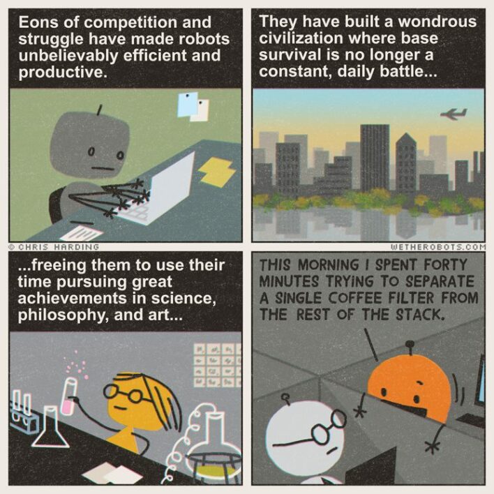 35 Funny Comics From "We The Robots" That'll Make You Beep-Boop With ...