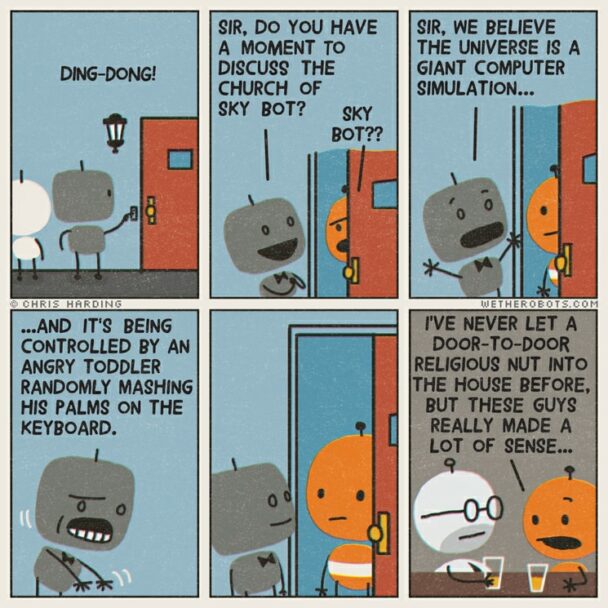 35 Funny Comics From "We The Robots" That'll Make You Beep-Boop With ...