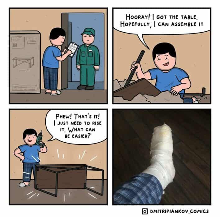 35 New Funny Dark Humor Comics With Twist Endings From Cartoonist ...