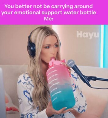 30+ Hilarious Hydration Memes To Celebrate Your Emotional Support Water ...