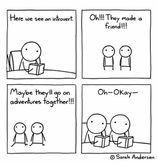 50 Funny Introvert Comics From Hilarious Artist Sarah Andersen