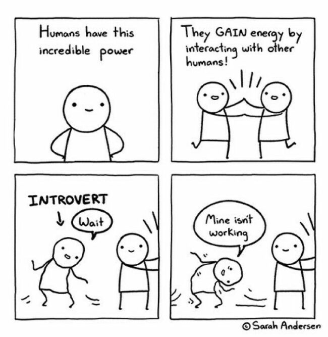 50 Funny Introvert Comics From Hilarious Artist Sarah Andersen