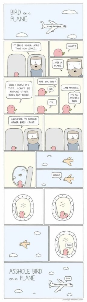 50 Funny 'Poorly Drawn Lines' Comics With Unexpected Twists
