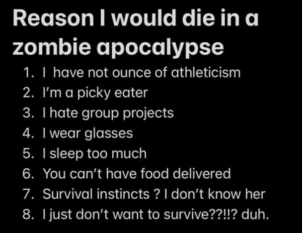 26 Funny Post-Apocalyptic Memes To Keep In Your Zombie Survival Kit