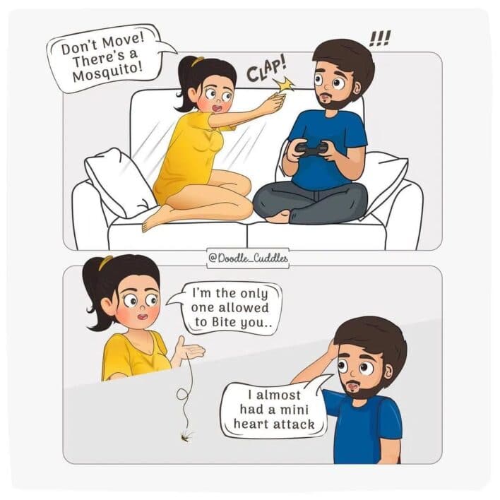 36 Funny Healthy Relationship Cartoons From Doodle Cuddles Comics