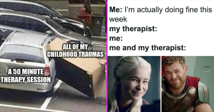 40+ Funny Therapy Memes That Are Cheaper Than A Session But Just As ...
