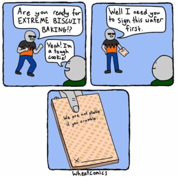 55 Hilarious 'Wheat Comics' Filled With Puns And Absurd Scenarios