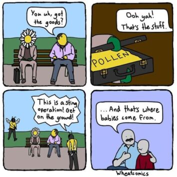 55 Hilarious 'Wheat Comics' Filled With Puns And Absurd Scenarios