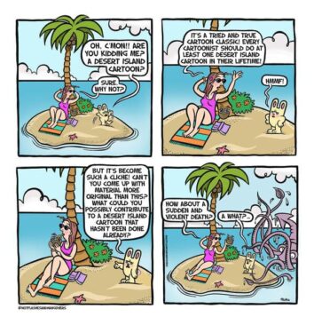 30+ Clever Comics Where Characters Know They're In A Cartoon By Artist Theresa Henry