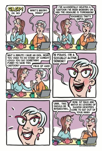 30+ Clever Comics Where Characters Know They're In A Cartoon By Artist Theresa Henry