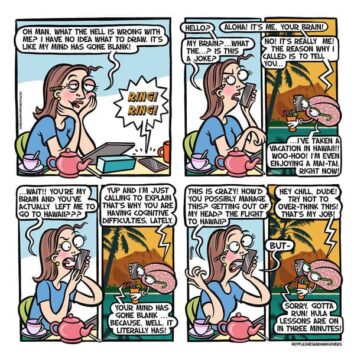 30+ Clever Comics Where Characters Know They're In A Cartoon By Artist Theresa Henry