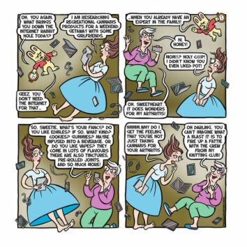 30+ Clever Comics Where Characters Know They're In A Cartoon By Artist Theresa Henry