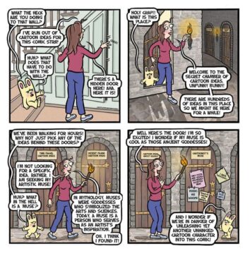 30+ Clever Comics Where Characters Know They're In A Cartoon By Artist Theresa Henry