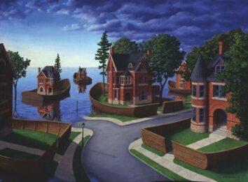 40 Mind-Melting Optical Illusion Paintings By Surrealist Rob Gonsalves