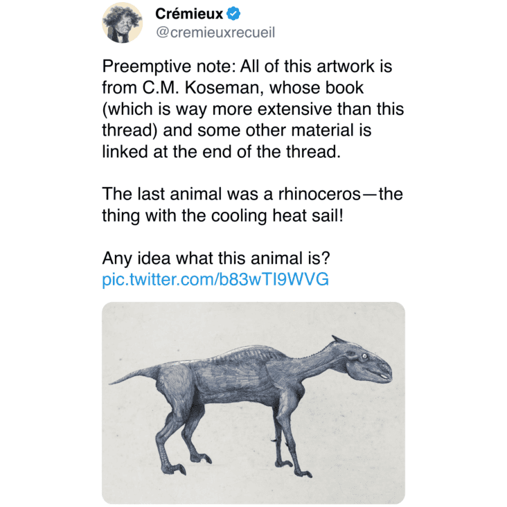 20 "Shrink Wrap" Animals From Paleo Artist Shows Today's Animals ...