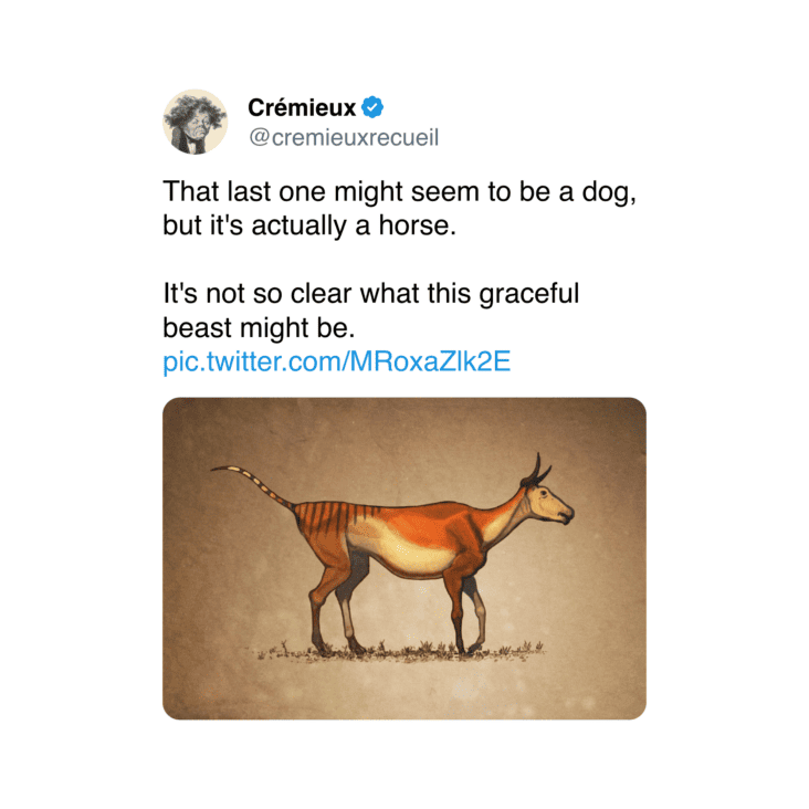 20 "Shrink Wrap" Animals From Paleo Artist Shows Today's Animals ...