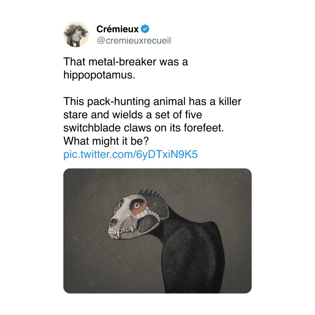 20 "Shrink Wrap" Animals From Paleo Artist Shows Today's Animals ...