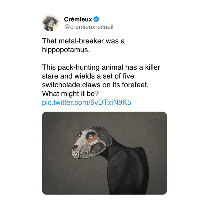 20 "Shrink Wrap" Animals From Paleo Artist Shows Today's Animals ...