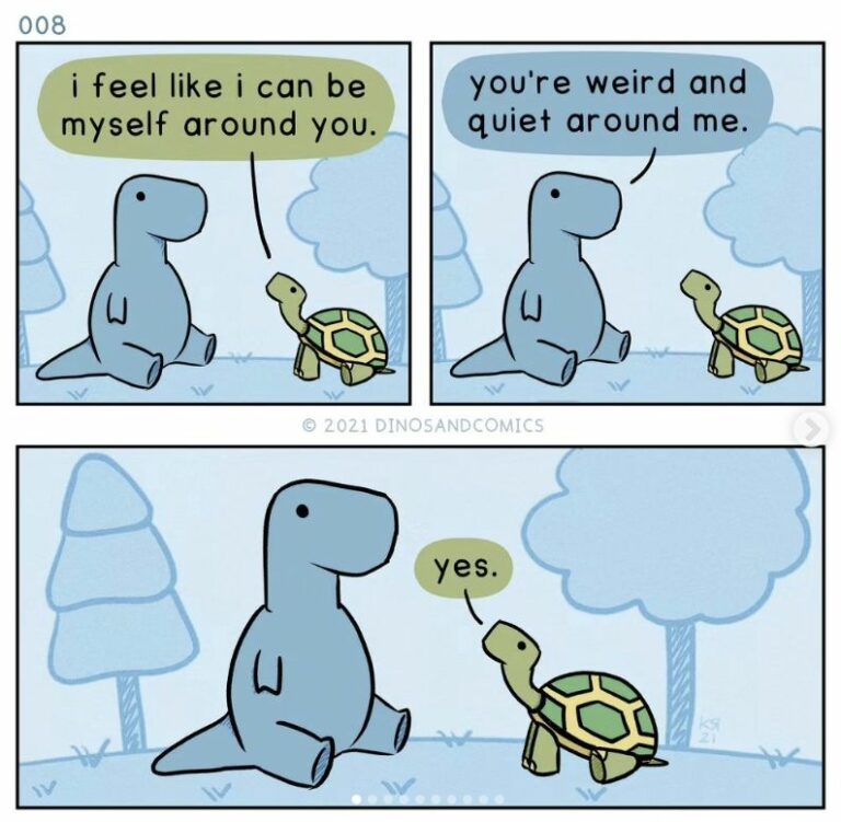 35 New Wholesome Comics From The Lovable Dinosaur Couch
