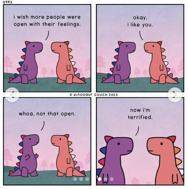 35 New Wholesome Comics From The Lovable Dinosaur Couch