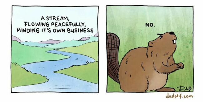 35 Cute Funny Comics With A Witty Bite From Artist Dudolf