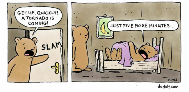 35 Cute Funny Comics With A Witty Bite From Artist Dudolf