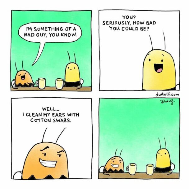 35 Cute Funny Comics With A Witty Bite From Artist Dudolf