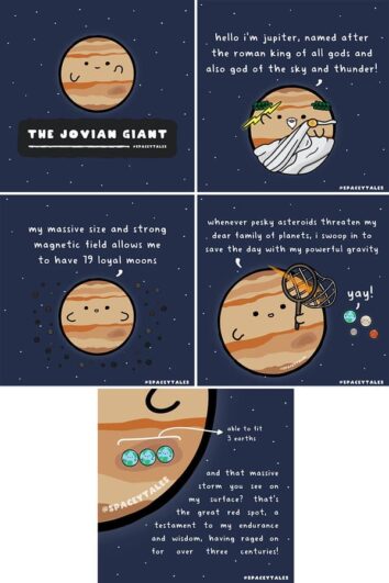 40+ Funny And Educational 'Spaceytales' Comics Exploring The Marvels Of ...